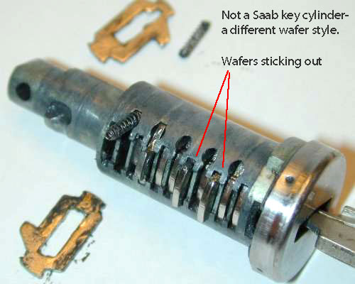 Ignition Key Cylinder Repair - Write up | SaabCentral Forums